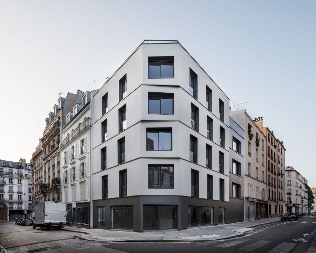 Rehabilitation et construction de 14 logements collectifs Paris 18eme ...